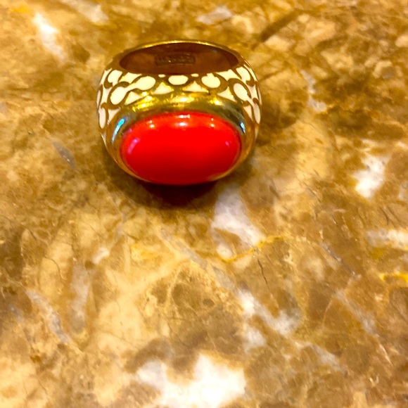 Coach | Jewelry | Coach Ring Size 75 | Poshmark